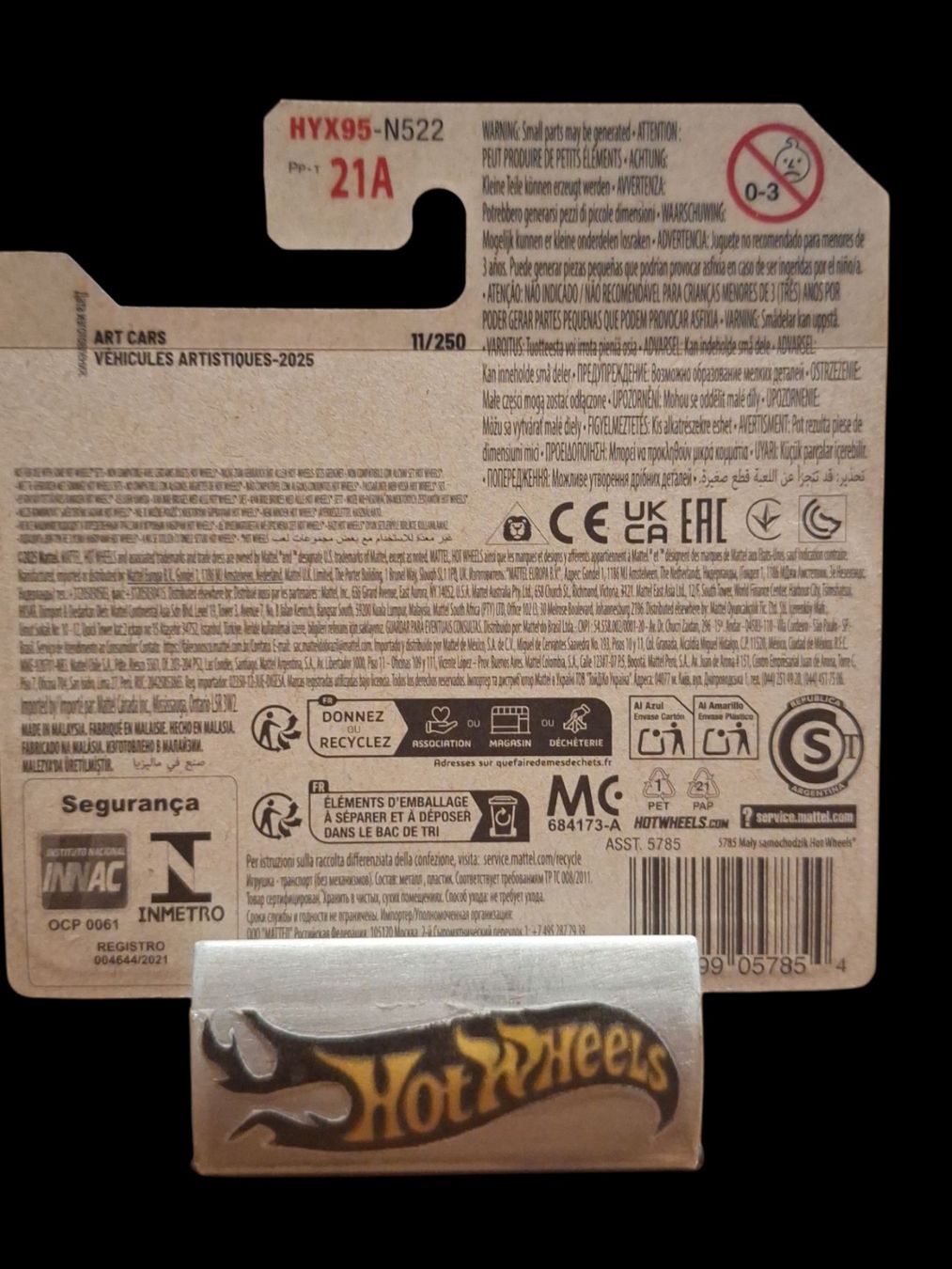 Hot Wheels HW Art Cars 2025 Kei Swap 1/10 S (Neu und originalverpackt ...