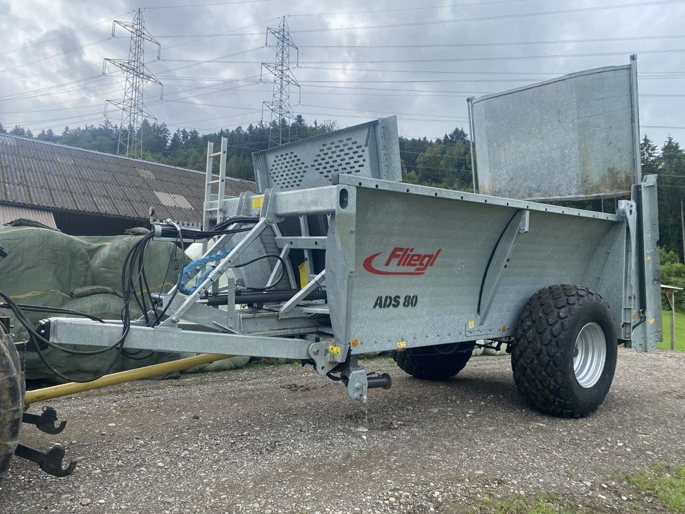 Abschiebe-Miststreuer Fliegl ADS80 | Kaufen auf Ricardo