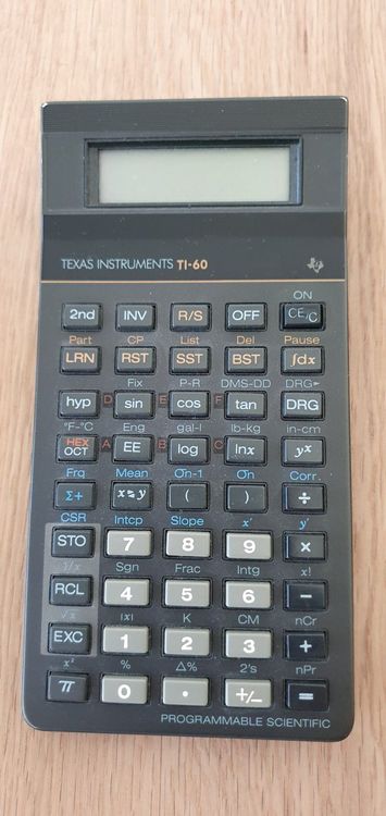 Taschenrechner Texas Instruments TI-60 (D'occasion) à Rothenburg pour ...