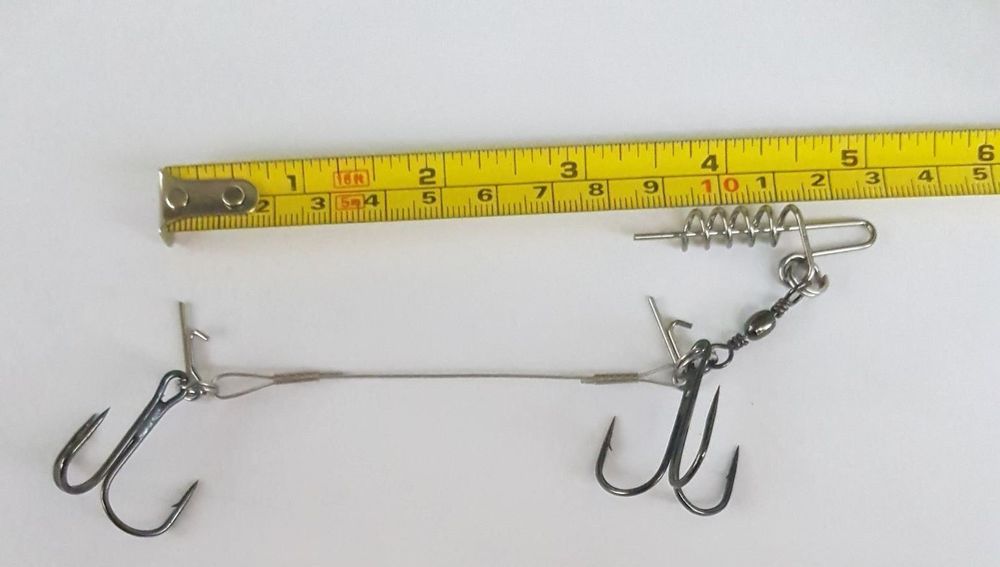2 Stainless Stinger Rig - Shallow Rig (Neu (gemäss Beschreibung)) in Kehrsatz für CHF 6 – mit ...