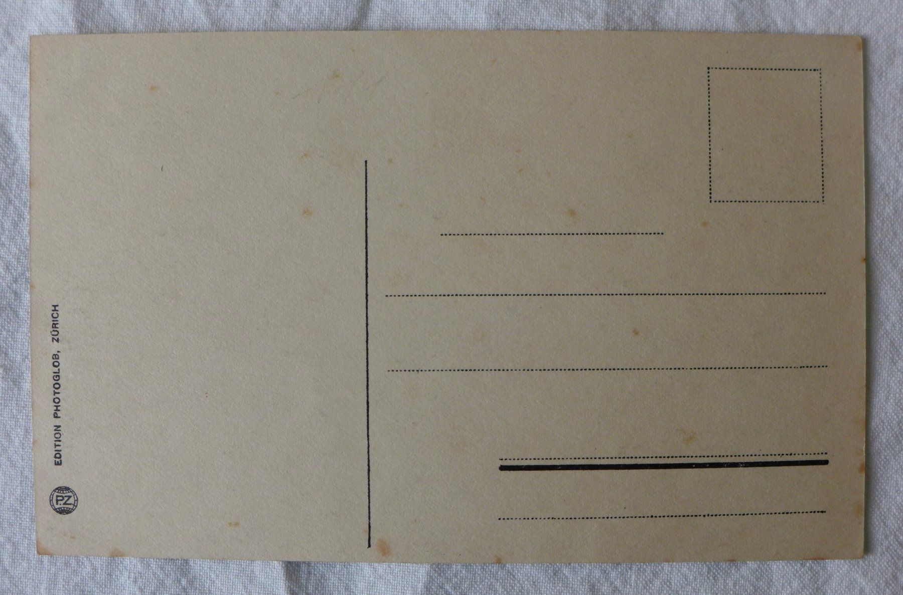 AK HILTERFINGEN BE, Hotel vom See aus gesehen (Gebraucht) in ...