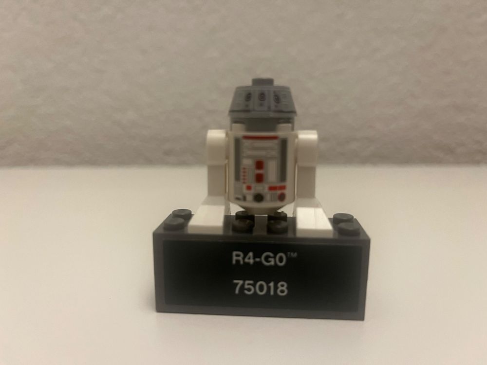 Lego Star Wars Astromech Droid, R4-G0 sw0477 Displayfigur (Gebraucht ...
