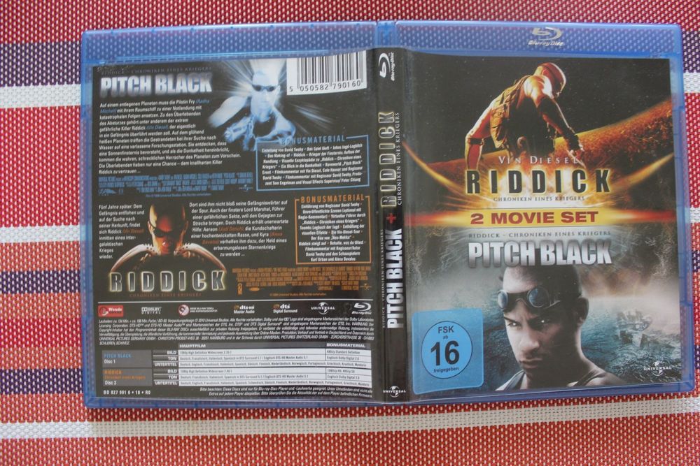 PITCH BLACK & RIDDICK - 2 BLU-RAY (773) (Gebraucht) in Geroldswil für CHF 2 – mit Lieferung auf ...