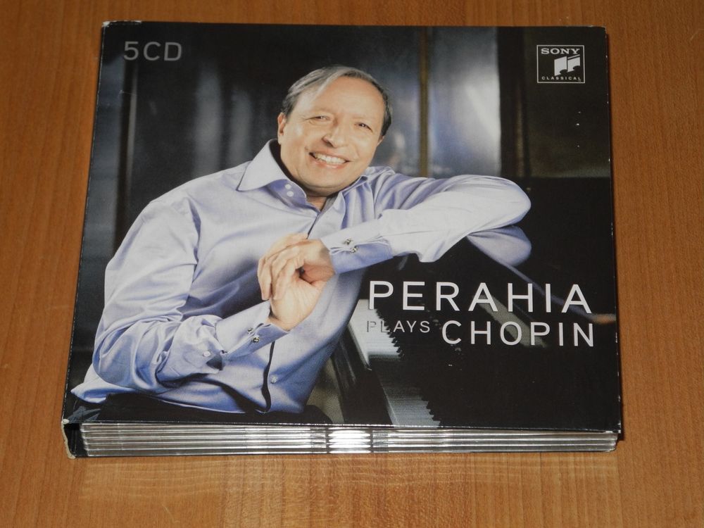 CHOPIN: KONZERTE + SONATEN - MURRAY PERAHIA - SONY - 5 CDs (Neu (gemäss ...