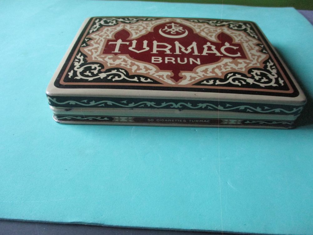 Vintage Turmac Brun Zigaretten Dose, leer, Rarität! (Gebraucht) in ...