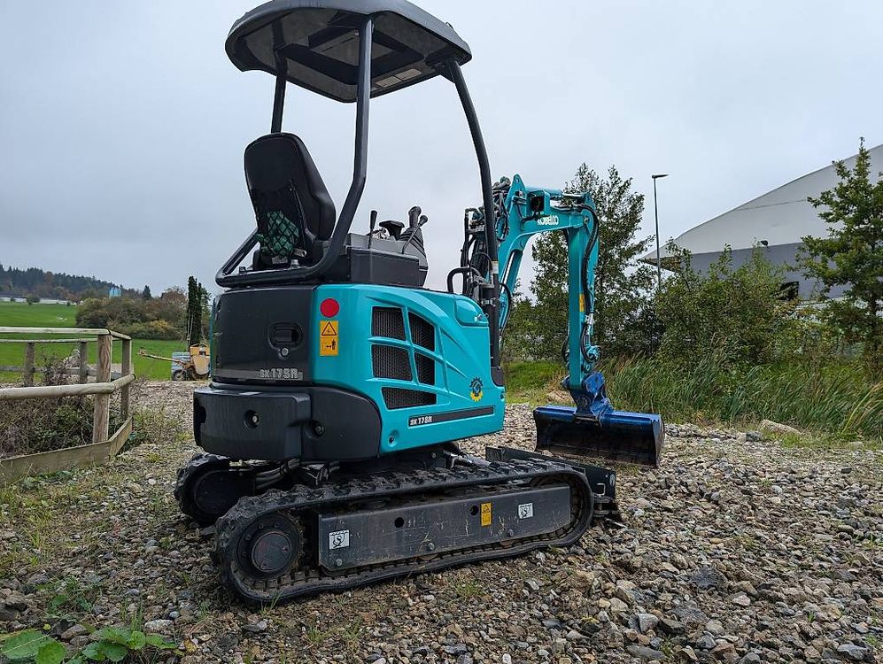 Bagger Kobelco SK17-3 (Gebraucht) in Bazenheid für CHF 30500 – nur Abholung auf Ricardo kaufen