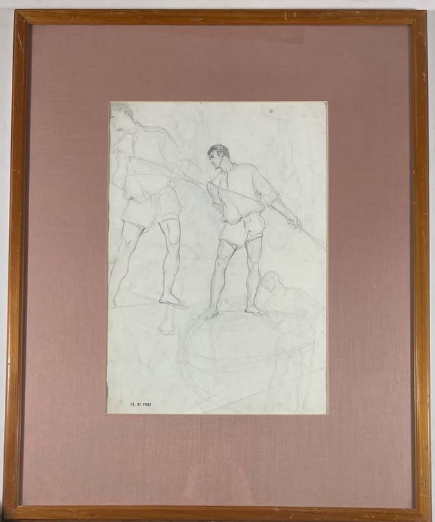 Edmond De Pury (1845-1911) Zeichnung (Gebraucht) in Root für CHF 105 ...