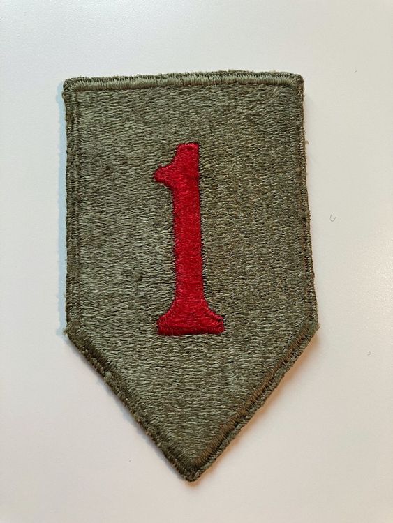 WW2 US army first infantry division patch | Kaufen auf Ricardo