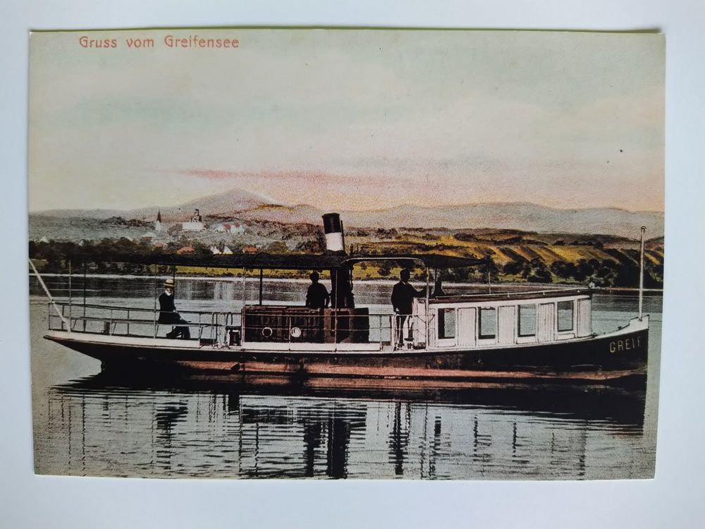 Dampfschiff Greif Baujahr 1895 sauber alt ungelaufen (Gebraucht) in Ohmstal für CHF 1 – mit ...