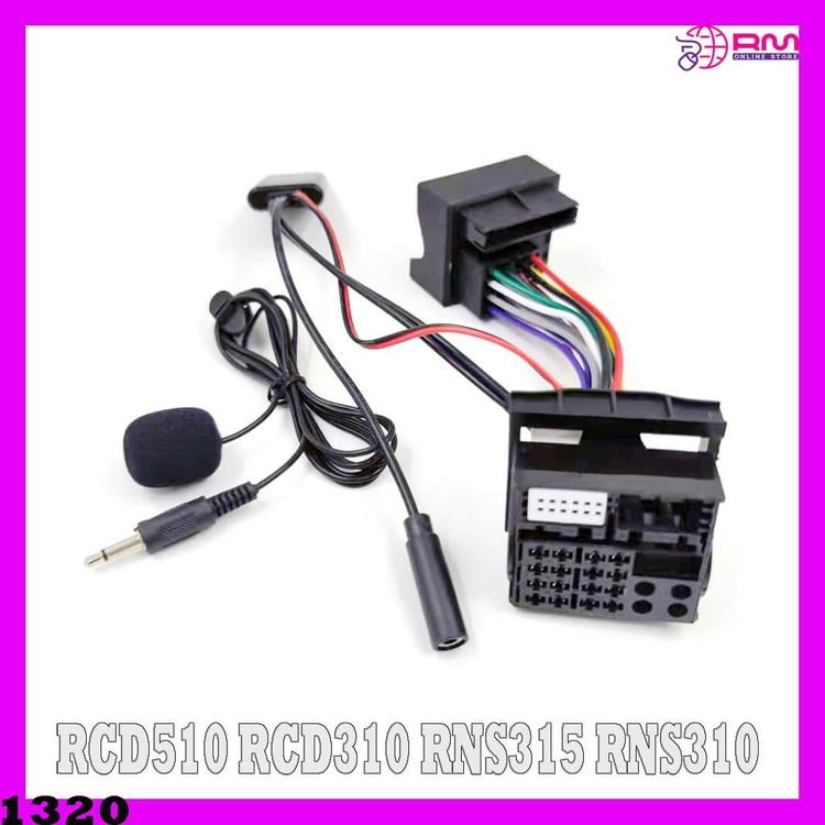 Volkswagen VW RCD510 RNS310 AUX Bluetooth 5.0 Modulempfänger (Neu und ...