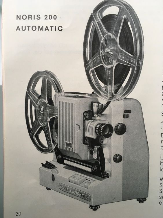 Filmprojektor von Noris alt und eine Rarität (Gebraucht) in Fehraltorf ...