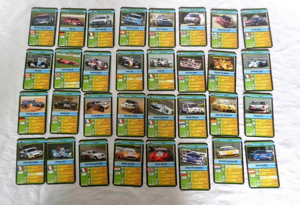 Auto Quartett - Motor Sport /Sehr guter Zustand ab Fr. 1.- (Gebraucht ...