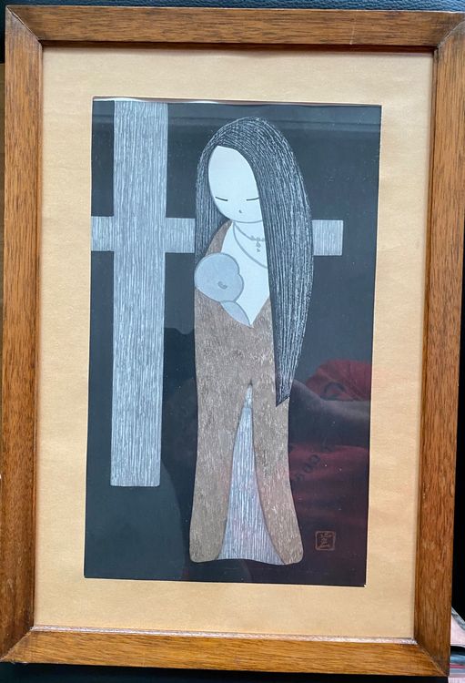 Original Kaoru Kawanu Woodblock print | Kaufen auf Ricardo