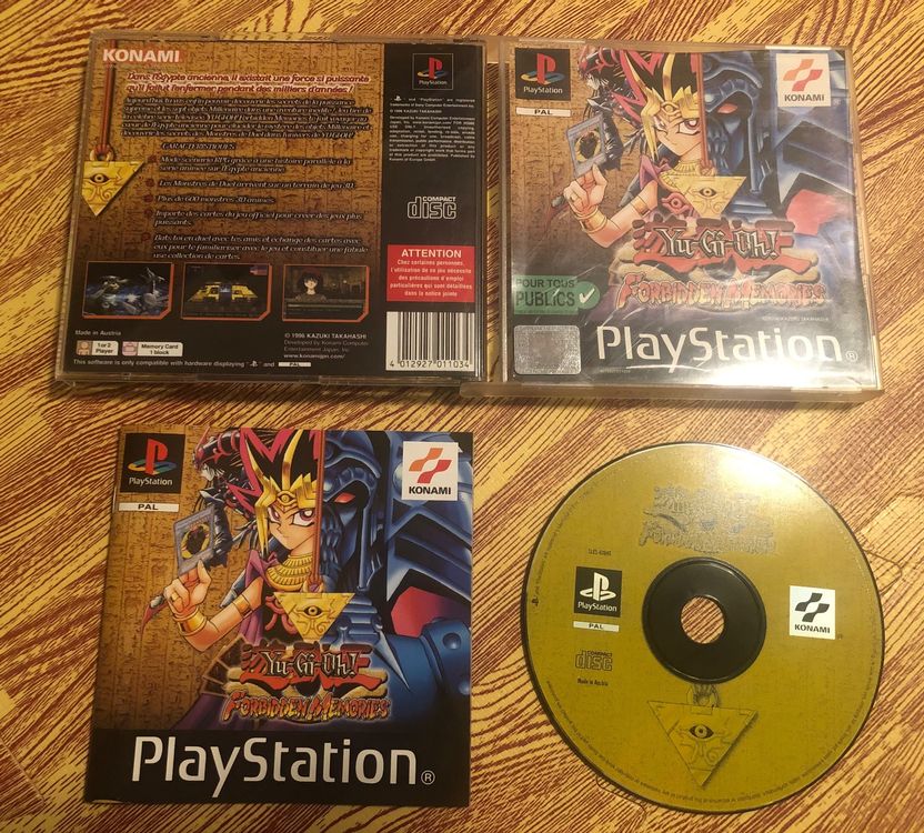 Yu-Gi-Oh Forbidden Memories PS1 PAL FR | Kaufen auf Ricardo