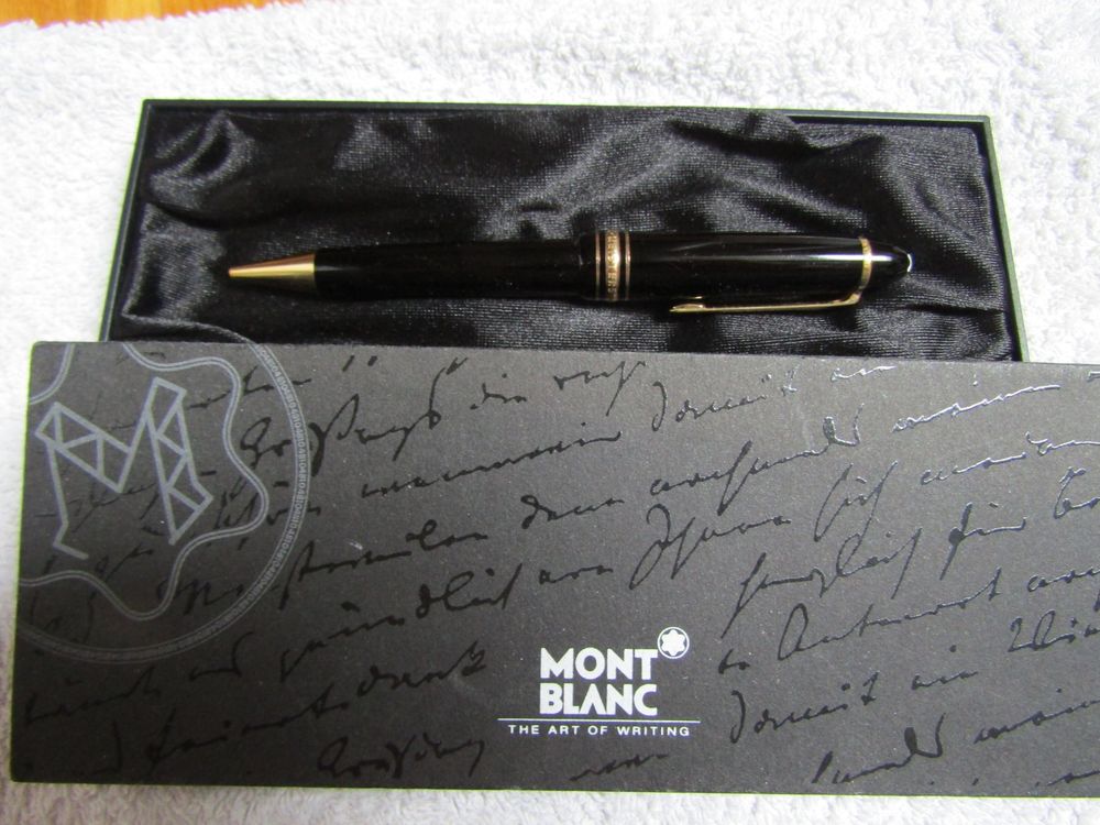Montblanc Meisterstuck Le Grand Stylo à bille comme neuf !!! (Neuf ...
