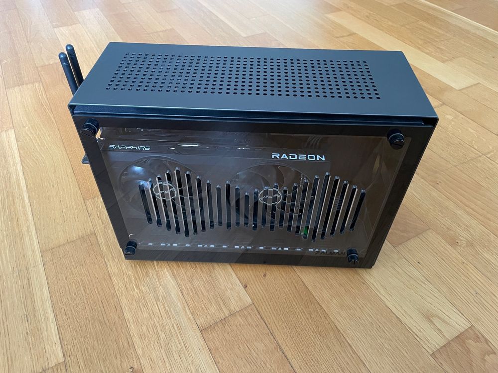 Mini ITX PC, AMD Ryzen 7 5800X, Radeon 6700, 2TB, 32GB (Gebraucht) in ...