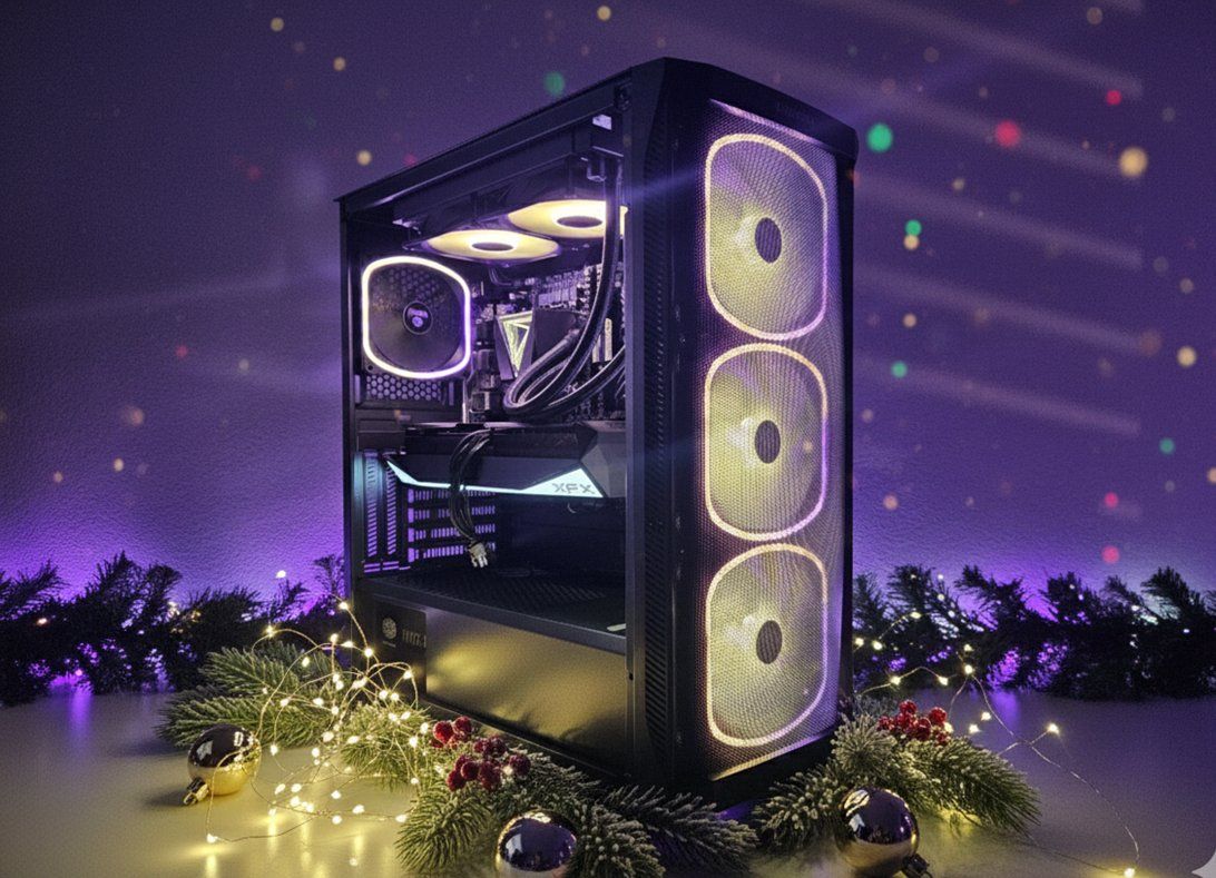 Gaming PC Vectra📐RX 9060 XT 16GB ~5GHz Intel | 16GB Memory (Neu und ...