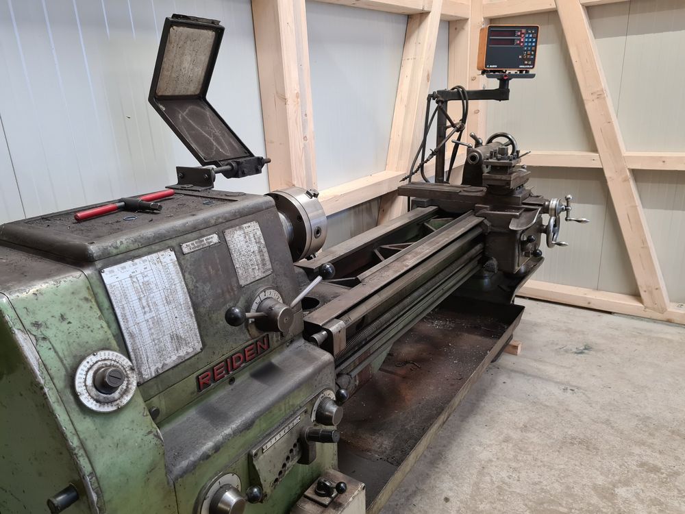 aus Garagenräumung: Drehbank Reiden R 200 mit Digitalanzeige (Gebraucht) in Muri AG für CHF 3000 ...