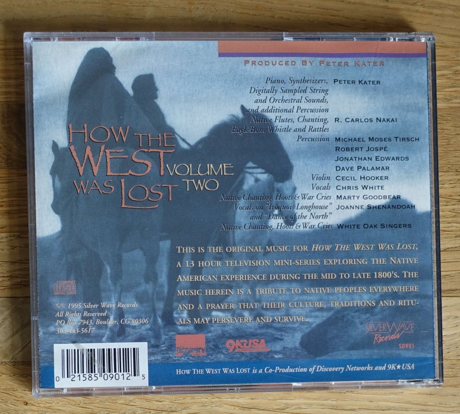 Peter Kater / R. C. Nakai – How The West Was Lost Vol.2 - D9 (Gebraucht ...