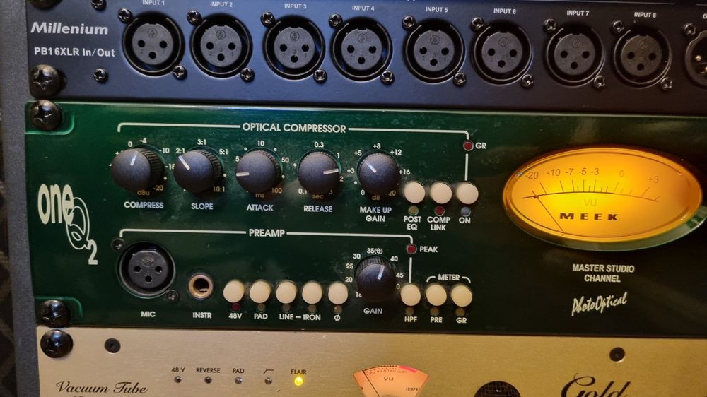JOE MEEK ONE Q2 CHANNEL STRIP INKL. KONDENSATOR MIK | Kaufen auf Ricardo