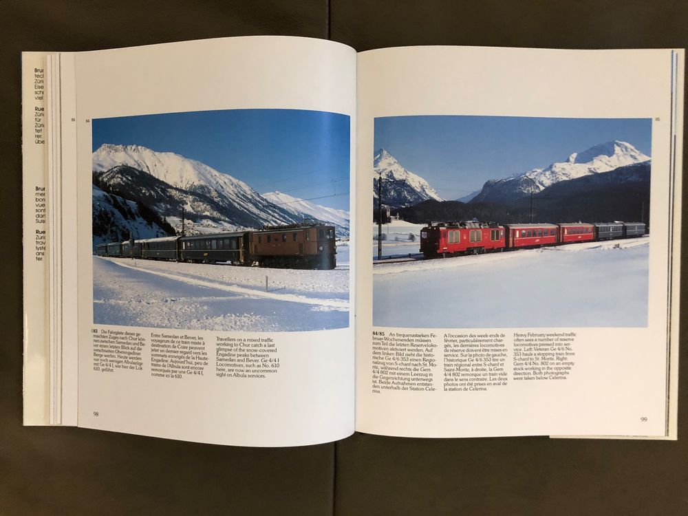 Buch Rhätische Bahn Erlebnis, Bruno Hitz und Rudolf Weber (Gebraucht ...