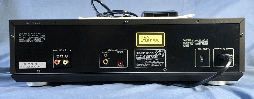 TECHNICS SL-P990 CD PLAYER (Gebraucht) in Aarberg für CHF 340.9 – mit ...