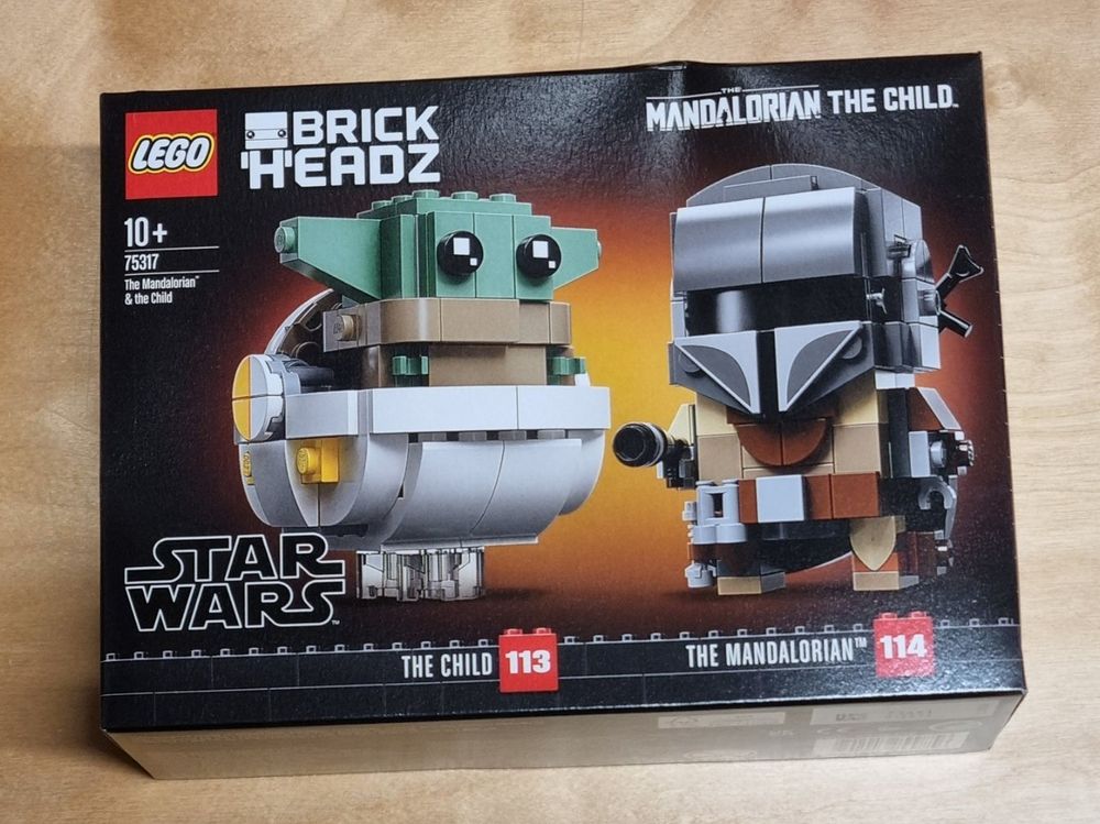 LEGO BrickHeadz Star Wars 75317 The Mandalorian & The Child | Kaufen ...
