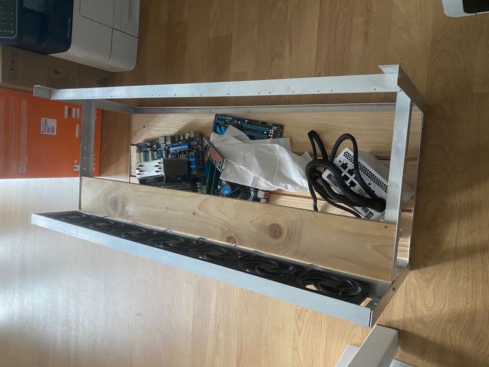 Mining Rig +- 8 GPU | Acheter sur Ricardo