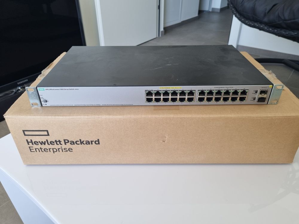 HPE OfficeConnect 1820 24G PoE+ (185W) Switch J9983A (Gebraucht) in La ...
