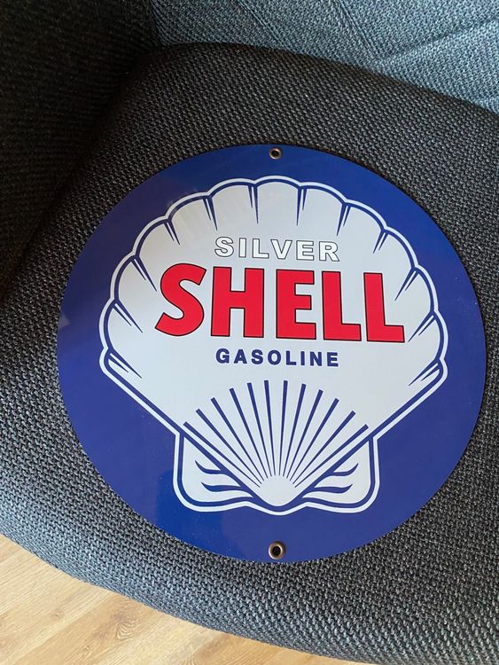 Shell Gasoline Werbetafel 30cm - cool | Kaufen auf Ricardo