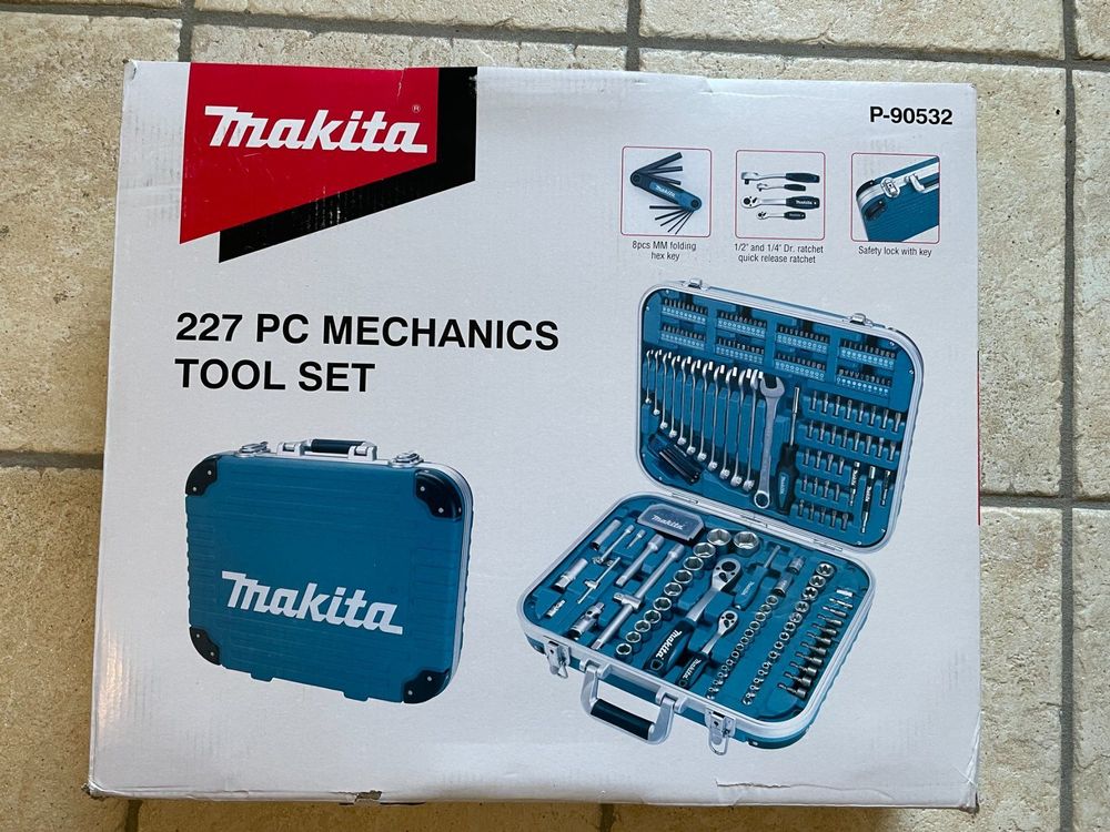 Makita Werkzeugkoffer P-90532 227-teilig | Kaufen auf Ricardo