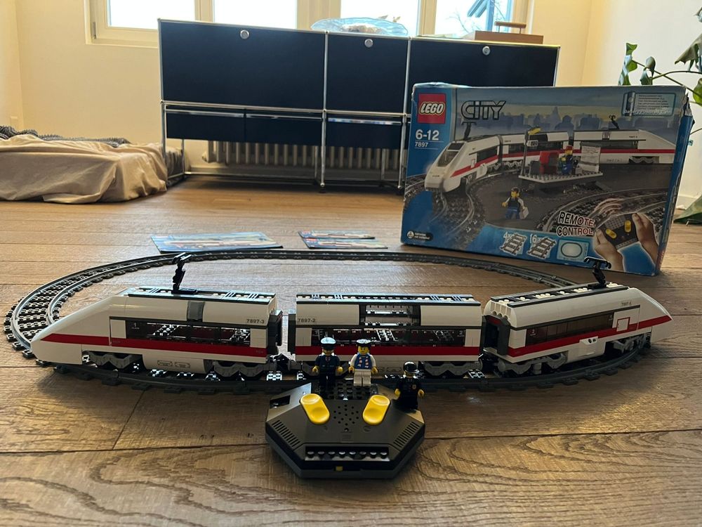 lego City Zug: Personenzug ICE (7897) 99% Komplett | Kaufen auf Ricardo