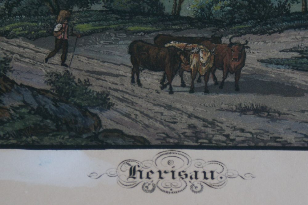 Herisau, Kupferstich J.B. Isenring, | Kaufen auf Ricardo