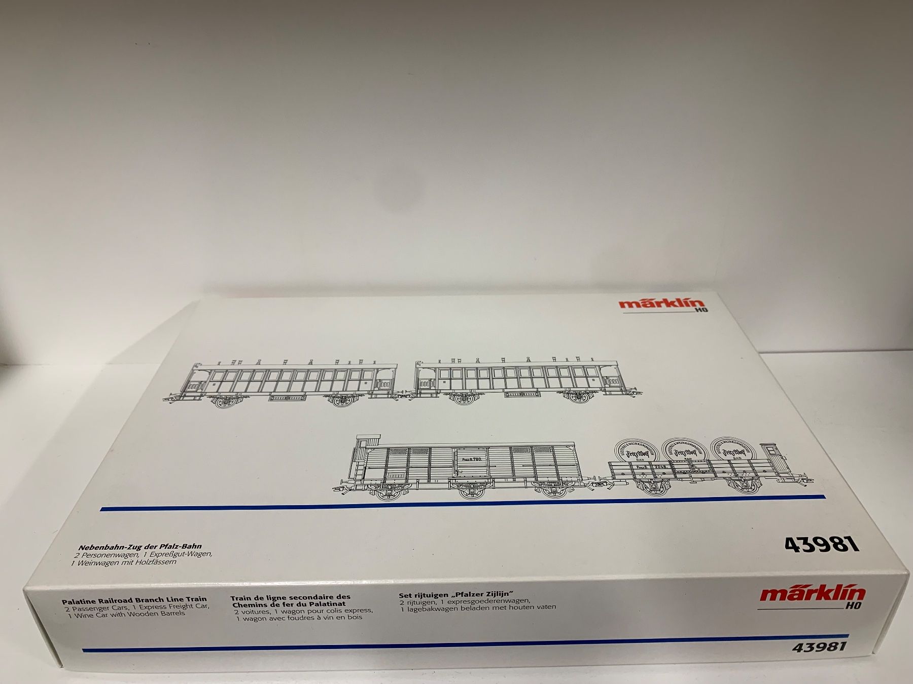 Märklin H0 43981 Nebenbahn-Zug der Pfalz Bahn in OVP (Neu und originalverpackt) in Geroldswil ...