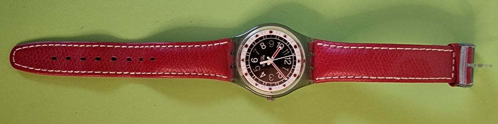 SWATCH Uhr rot | Kaufen auf Ricardo