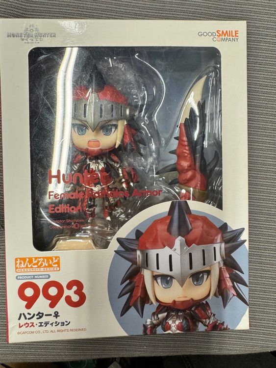 Nendoroid 993 Hunter Female Ed. Monster Hunter Good Smile (Gebraucht ...