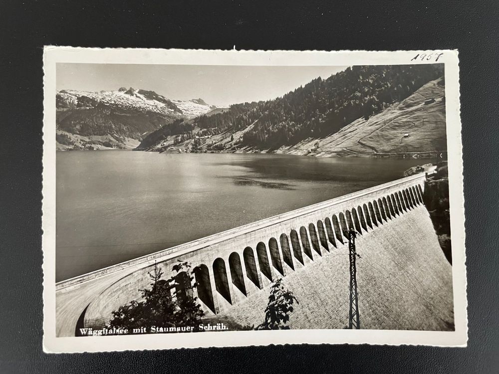 AK SZ Wägitalersee mit Staumauer Schräh (Gebraucht) in Thal für CHF 1 – mit Lieferung auf ...