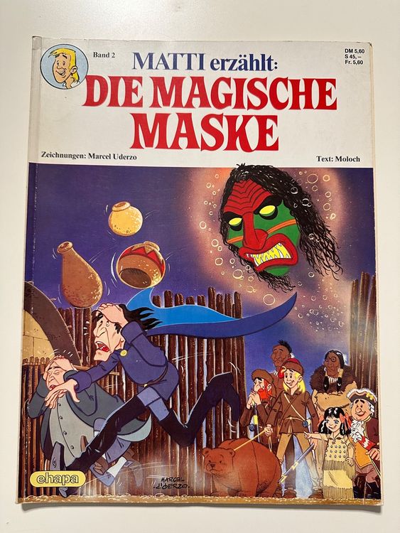 MATTI erzählt: DIE MAGISCHE MASKE Band 2, 1.Auflage von 1985 (Gebraucht ...
