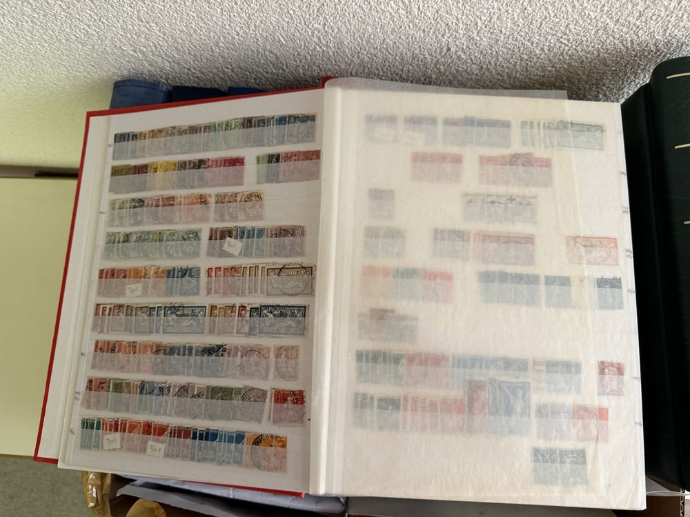 Frankreich Sammlung ab Uralt in 16 Album (Gebraucht) in Murgenthal für ...