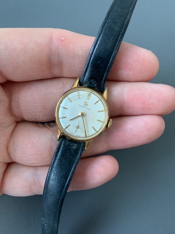 Certina Vintage Handaufzug 21mm läuft | Kaufen auf Ricardo