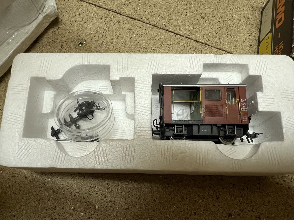 Bemo HOe Triebwagen RhB, Traktor, (Gebraucht) in Laufen für CHF 30 ...
