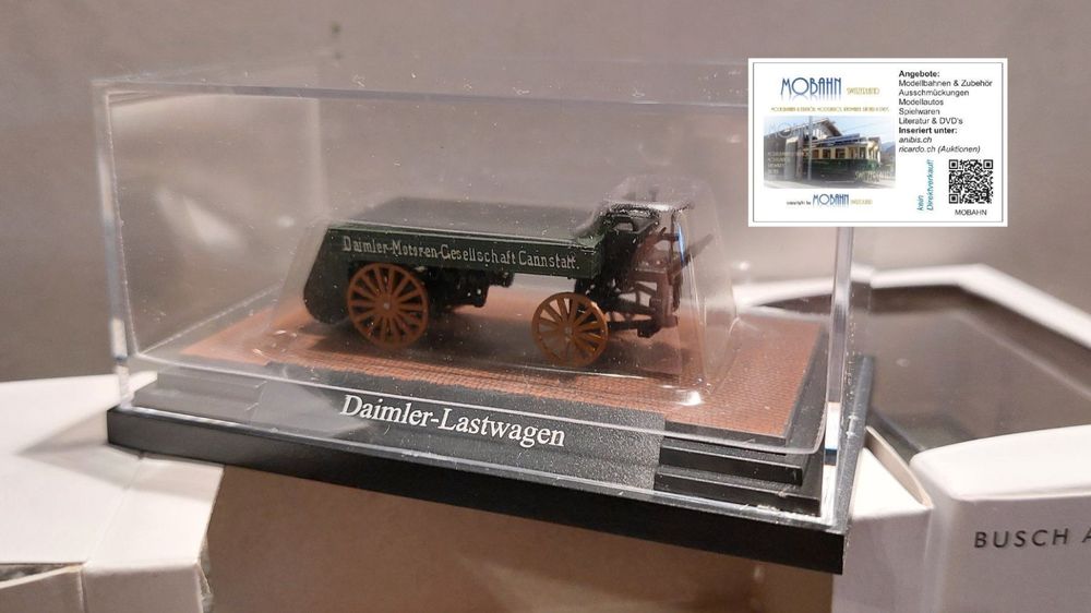 BUSCH 59918 - erster Daimler Lastwagen - 1:87 (Neu und originalverpackt ...