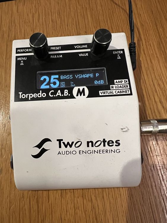 Simulateur d’enceinte guitare Torpedo CAB M | Kaufen auf Ricardo