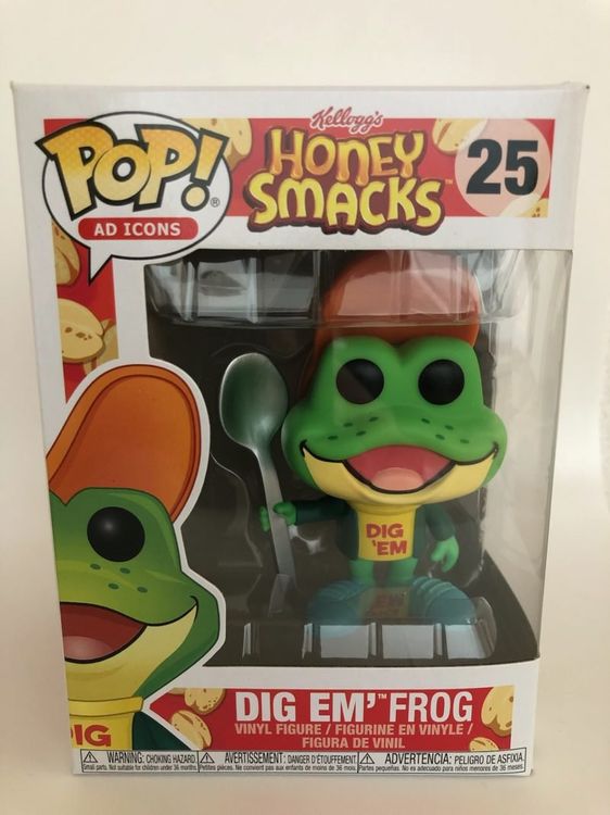 Funko POP! Ad Icons Kellogg’s Honey Smacks Dig em’ Frog | Kaufen auf ...