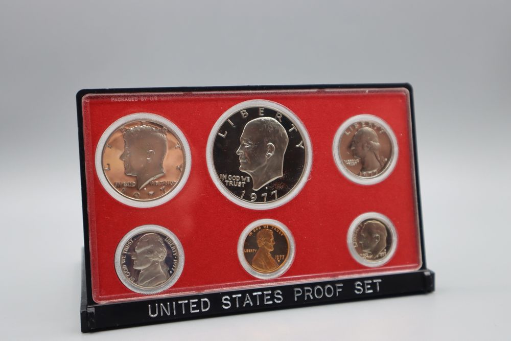 Rare - USA Coins Set Proof 1977 Münzsatz Polierte Platte | Kaufen auf ...