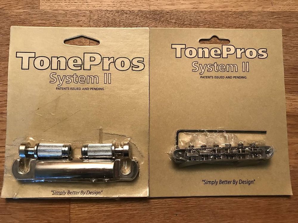 Tone Pros System II (Tailpiece & Bridge) Neu/Neuwertig (Gebraucht) in ...