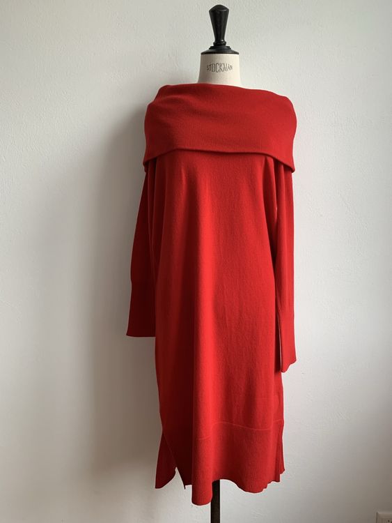 AKRIS punto: Herrlich rotes Strick-Kleid, 36 (Gebraucht) in Luzern für ...