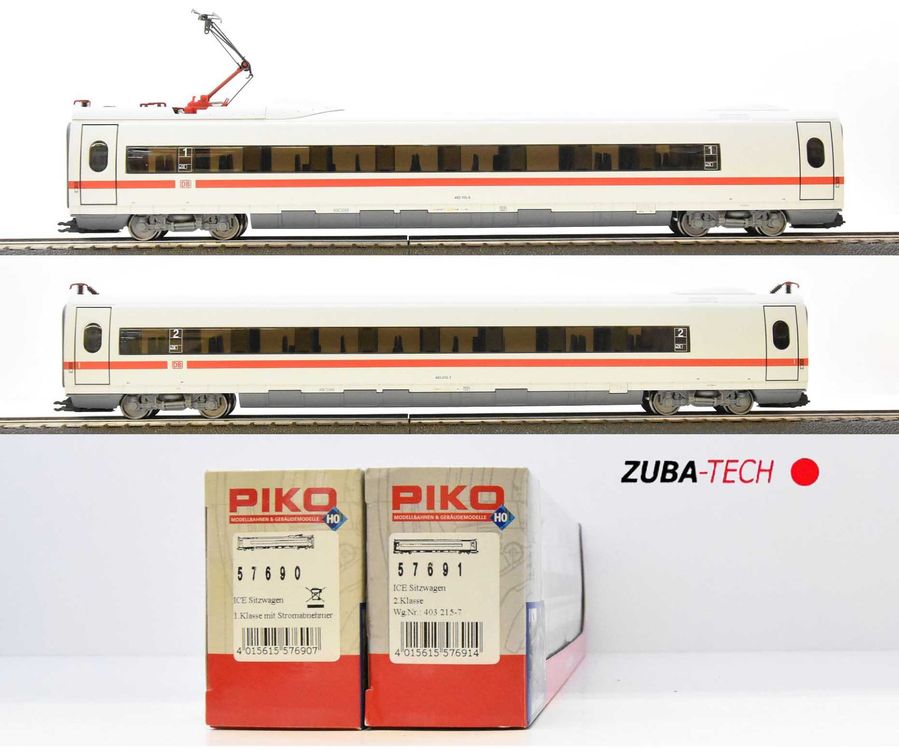 Piko 2x ICE 3 Personenwagen DB H0 GS mit OVP (Gebraucht) in St. Gallen ...