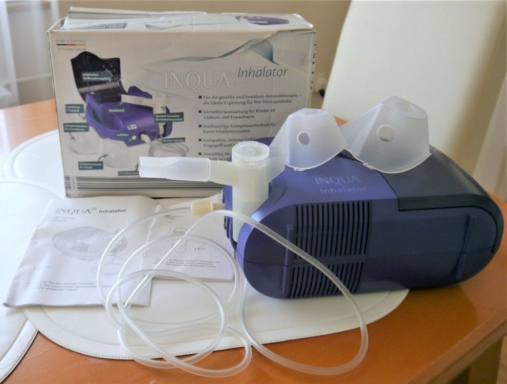Inqua Inhalator Aerosol Nebulizer PN170CHF neu | Kaufen auf Ricardo