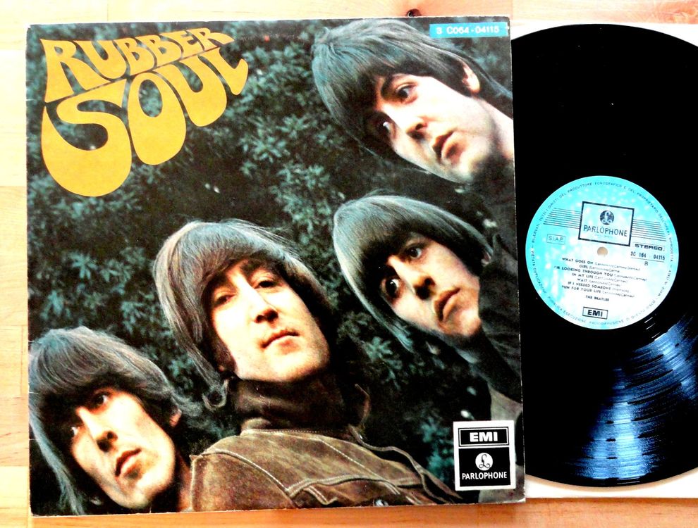 LP BEATLES rubber soul 1965 PARLAPHONE IT PRESS mint | Kaufen auf Ricardo